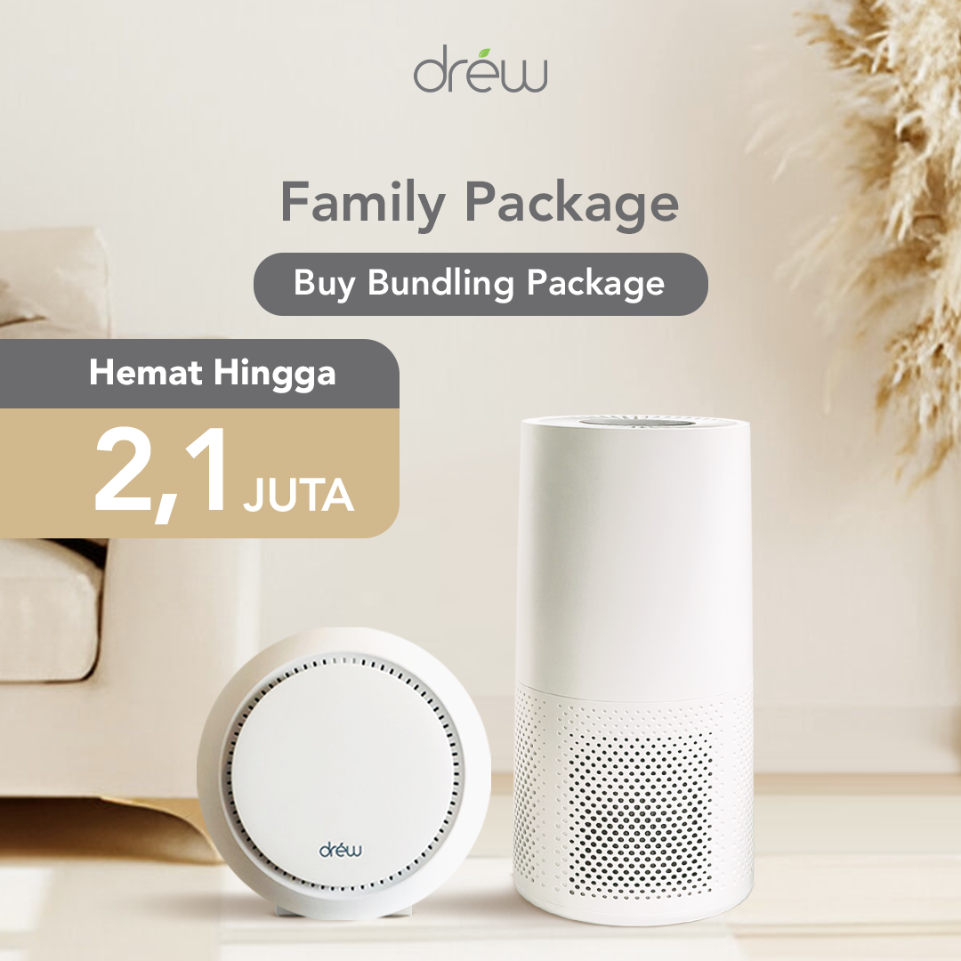 Drew Air Purifier - Pembersih Udara - Family Package – DREW Care
